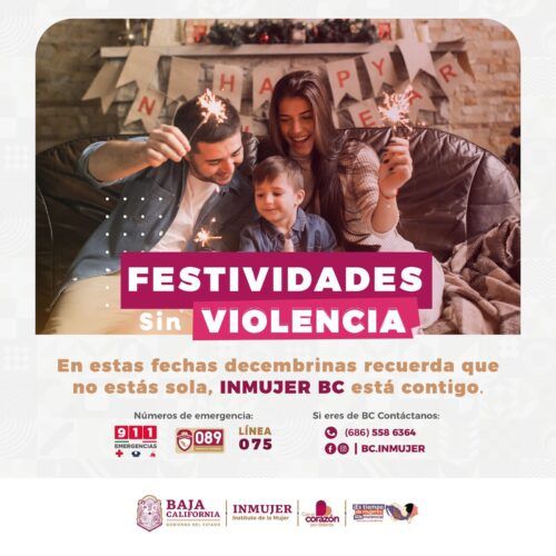 REITERA INMUJER BC APOYO A MUJERES DURANTE FESTIVIDADES DECEMBRINAS ...