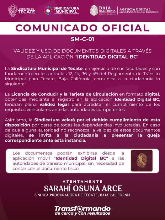 VALIDEZ Y USO DE DOCUMENTOS DIGITALES A TRAVÉS DE LA APLICACIÓN ...
