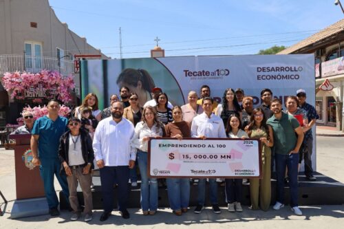 ENTREGA GOBIERNO DE TECATE APOYOS DEL PROGRAMA “EMPRENDIENDO AL 100 ...
